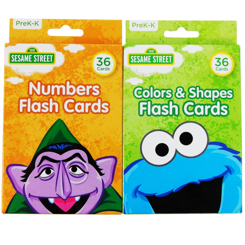 SESAME STREET PRE-K FLASHCARDS